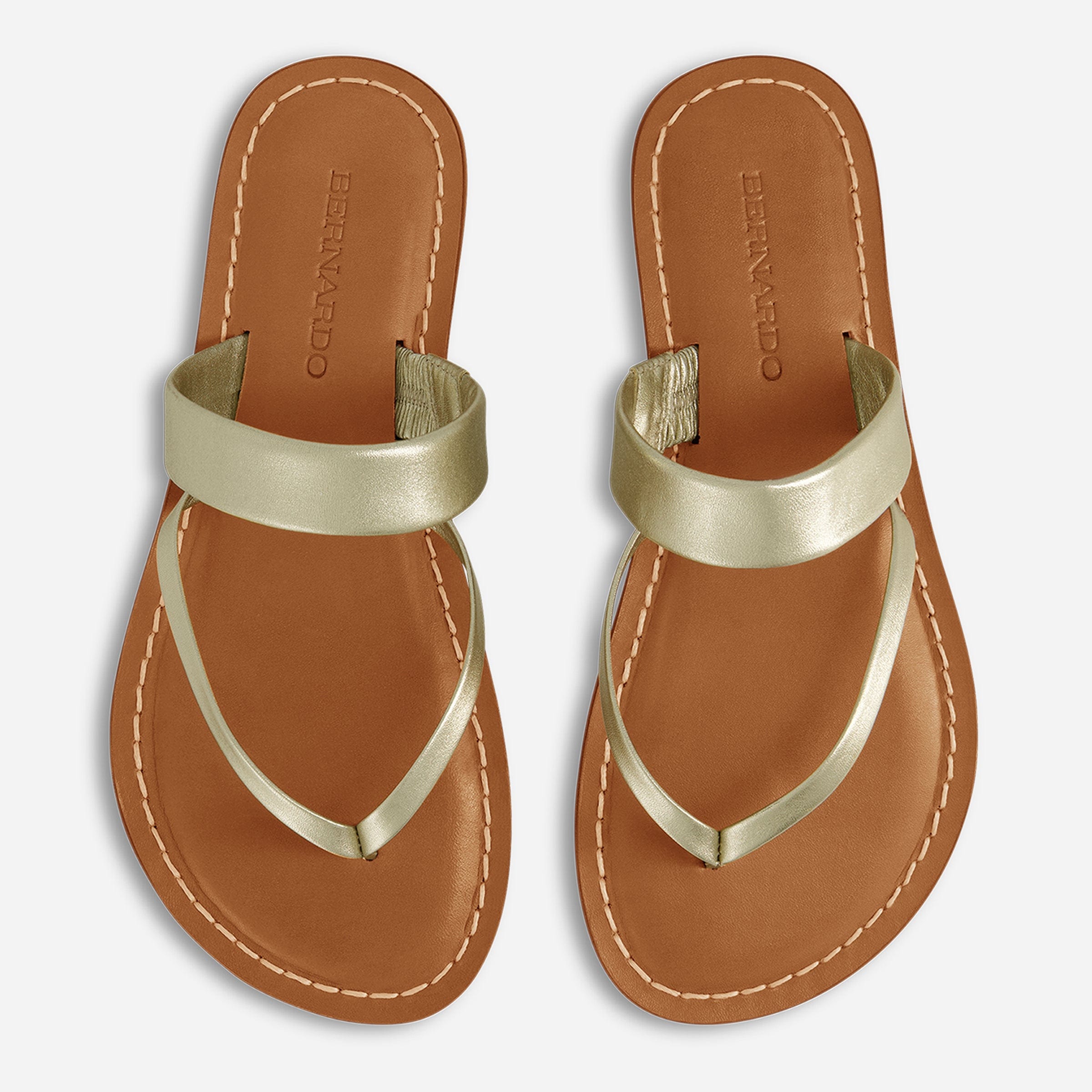 Leia Sandal in Champagne I Bernardo1946 – Bernardo 1946