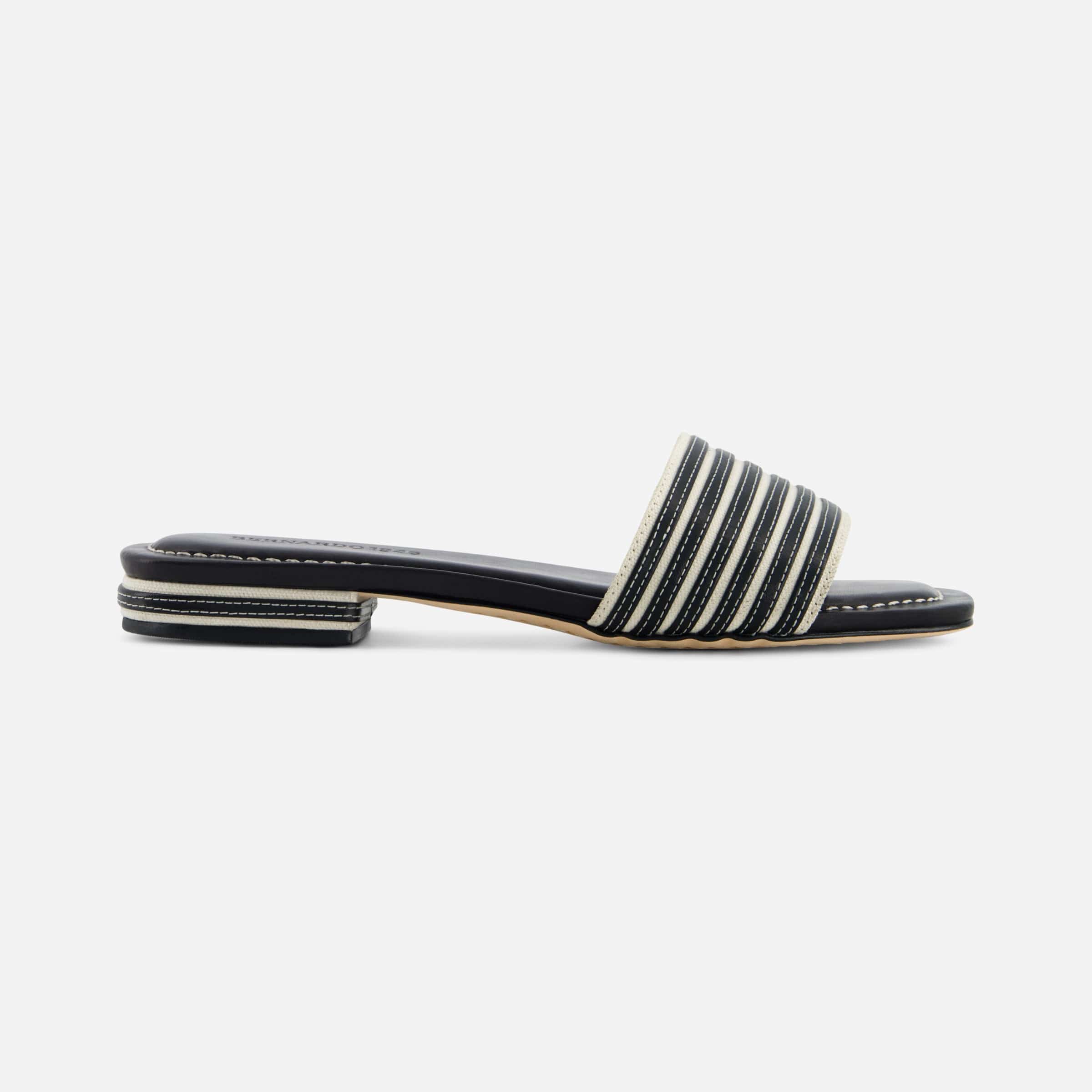 Myko Stripe Sandal – Bernardo 1946